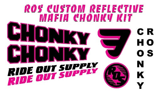 ROS Custom Reflective CHONKY Kit – Ride Out Supply