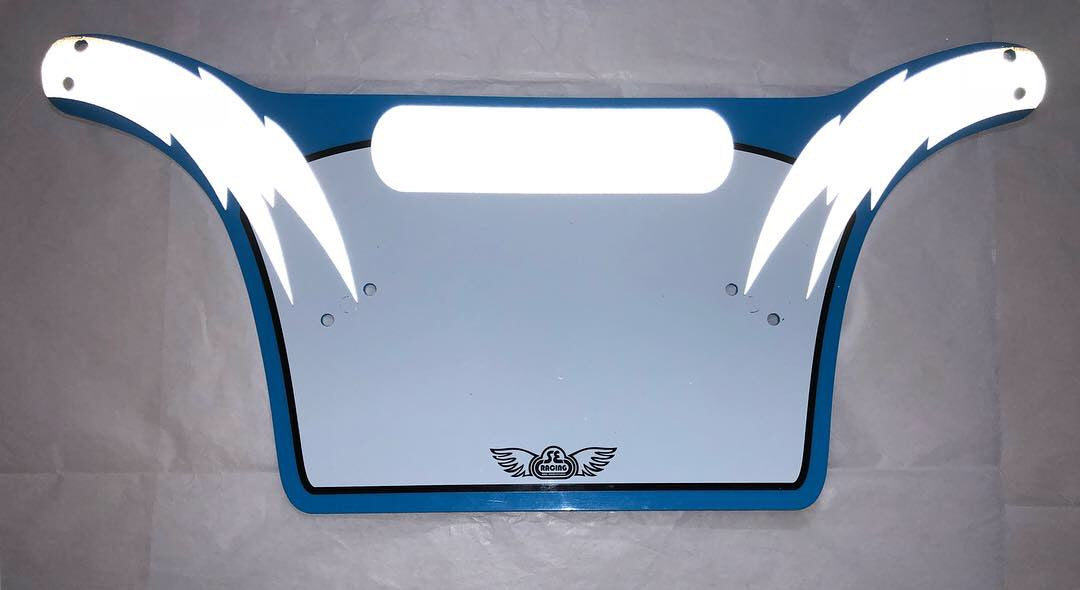 ROS Custom Reflective Number Plate Stickers – Ride Out Supply