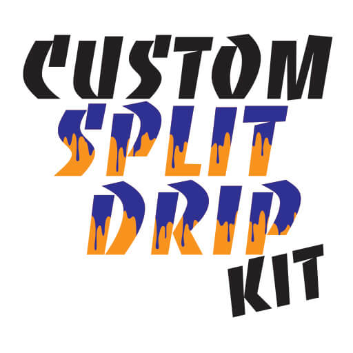 ROS Custom Reflective Split Drip Kit – Ride Out Supply